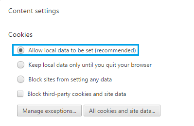 How to Enable and Disable Cookies on Chrome