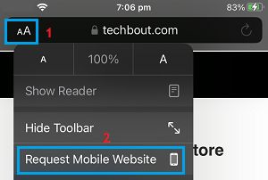 How to Request Desktop Website On iPhone - Techbout