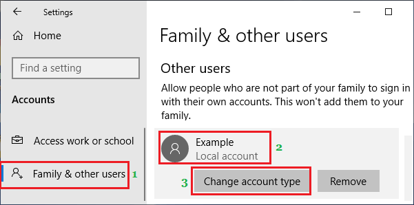 How to Change User Account Type In Windows 10 - Techbout How to Change User Account Type In Windows 10 - Techbout
