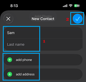 How to Create Your Contact Card on iPhone - Techbout