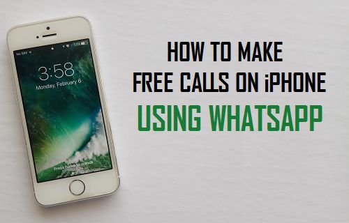 How to Make Free Calls On iPhone Using WhatsApp - Techbout How to Make Free Calls On iPhone Using WhatsApp - Techbout