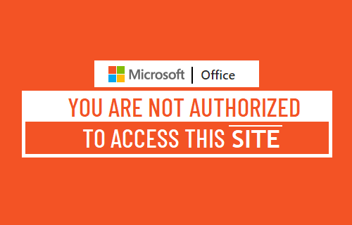 Fix: You Are Not Authorized to Access This Site Error - Techbout