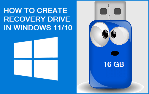 How to Create Recovery Drive in Windows 11/10 - Techbout