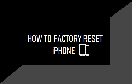 How to Factory Reset iPhone (3 Methods) - Techbout