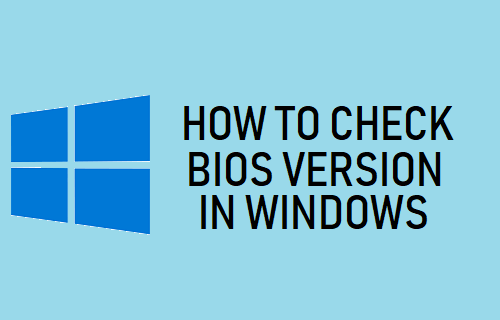 4 Ways to Check BIOS/UEFI Version in Windows - Techbout