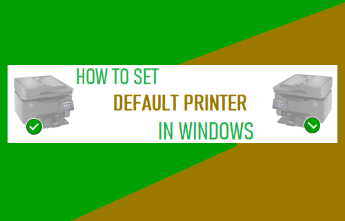 How to Set Default Printer in Windows 11/10 - Techbout