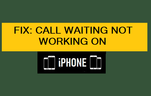 Fix Call Waiting Not Working On Iphone Techbout