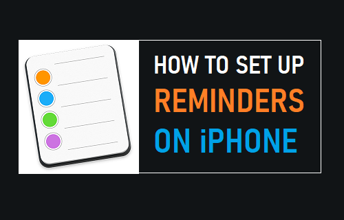 How to Set Reminders on iPhone - Techbout